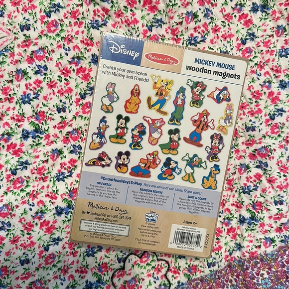 Melissa & Doug | Toys | New Disney Melissa Doug Wooden Magnets Mickey ...